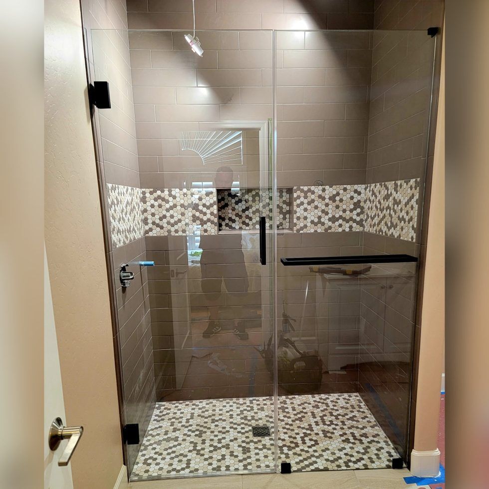 Custom Frameless & Framed Shower Doors - A Cut Above Glass Near Me